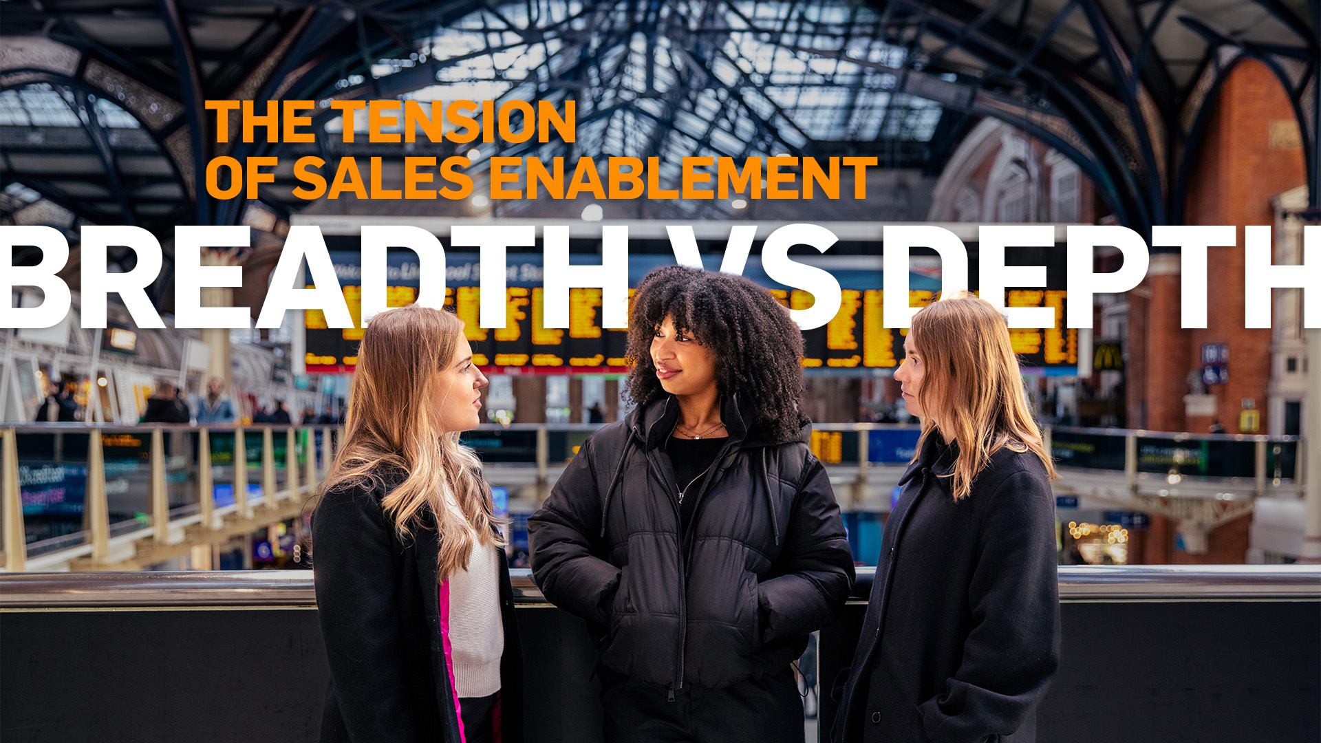 Breadth VS Depth: The Tension of Sales Enablement - Interactive Workshops